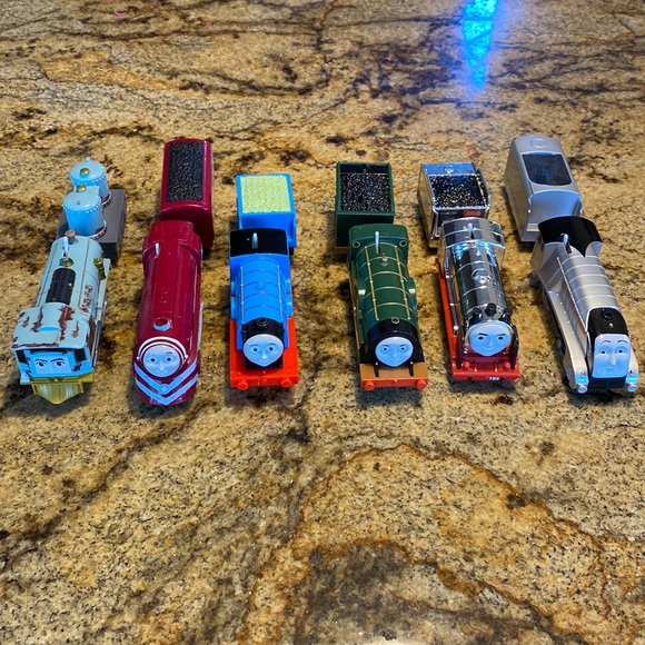 Thomas & Friends | Toys | Six Motorized Thomas And Friends Trains ...